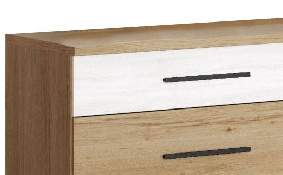 Diagonal Oak King 4 Pcs Set | Rana