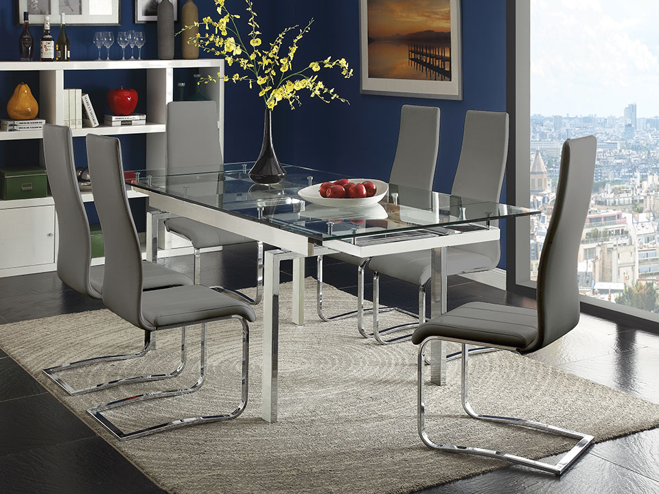 Lagos Gray Dining 5 Pcs Set | Rana