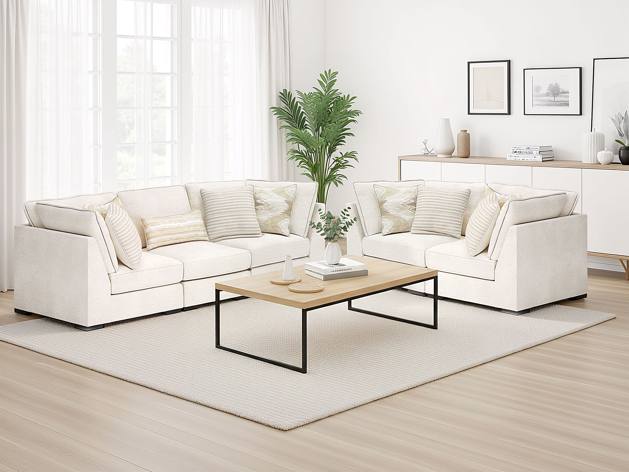 Acelynn 2 Modular Pcs Set | Rana