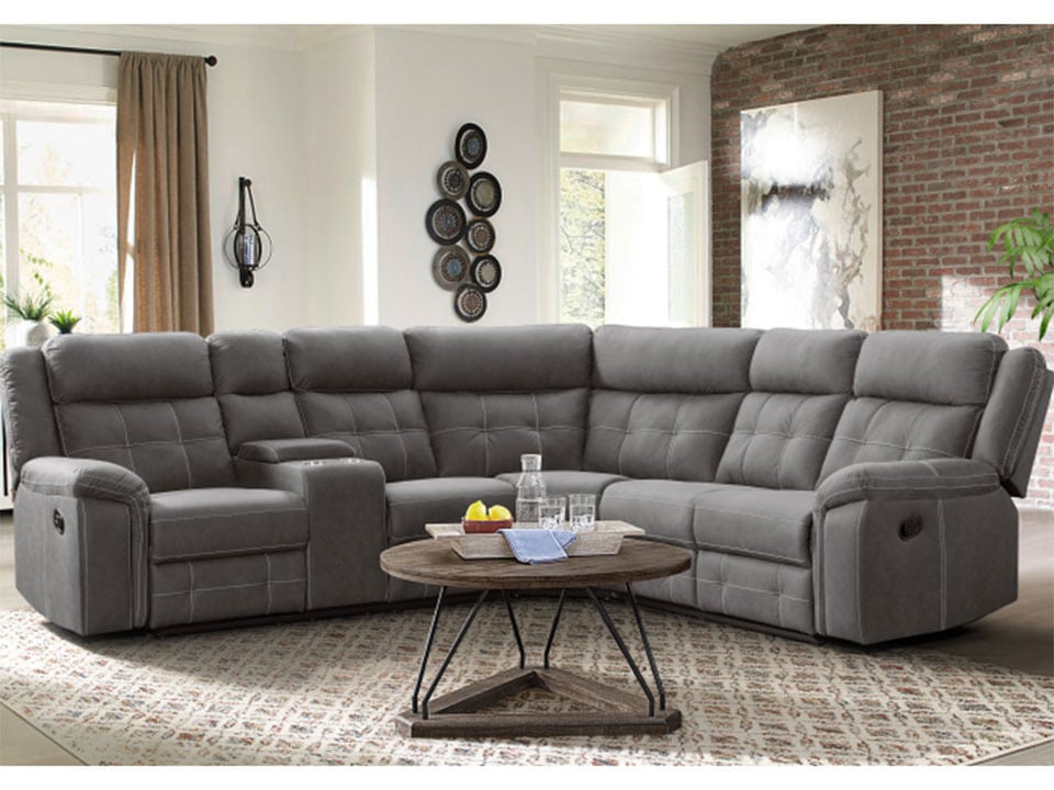 Keystone 2 Recliner Sectional | Rana