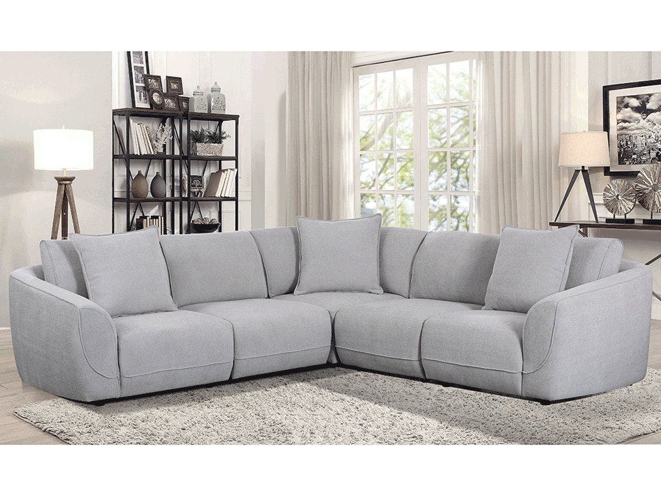 Cora 5 Pcs Modular Sectional | Rana