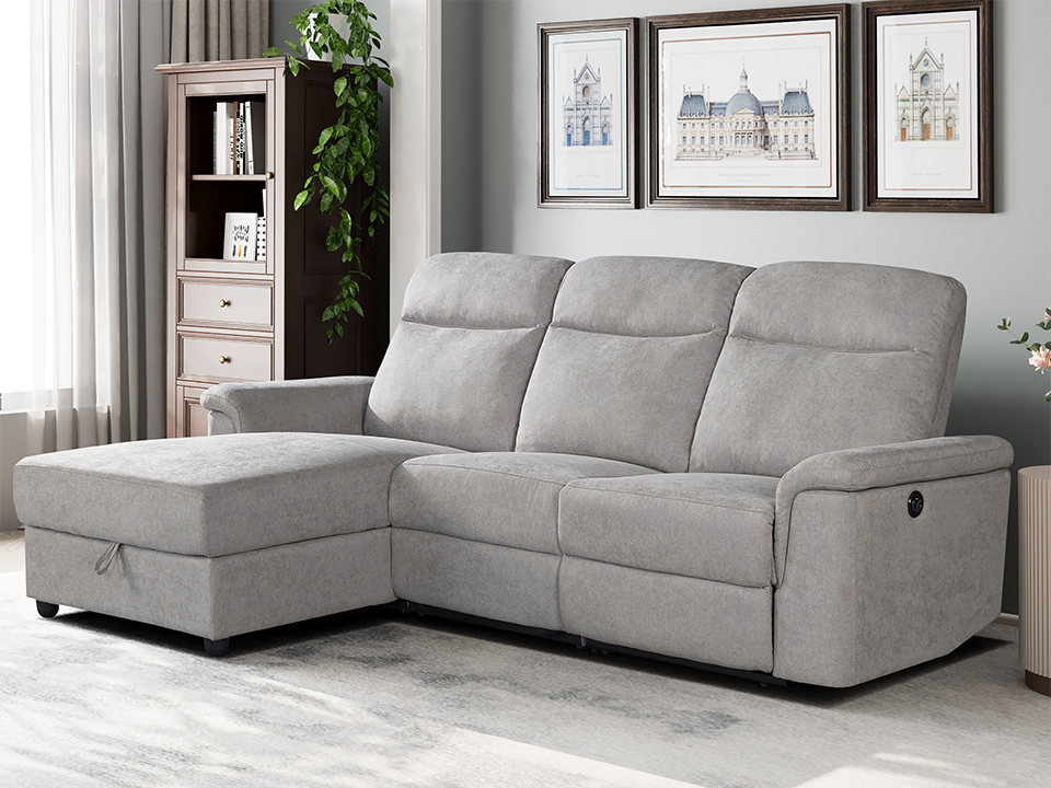 Eleni Power Recliner Sectional | Rana